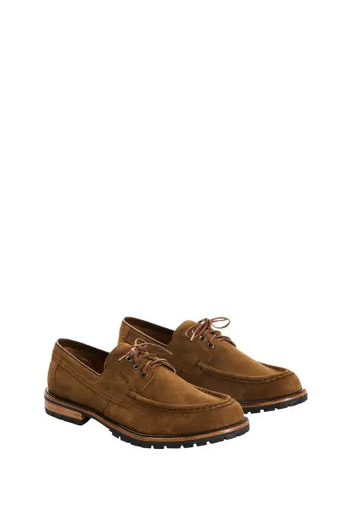 VELEZ Suede Leather Lace-up Shoes
