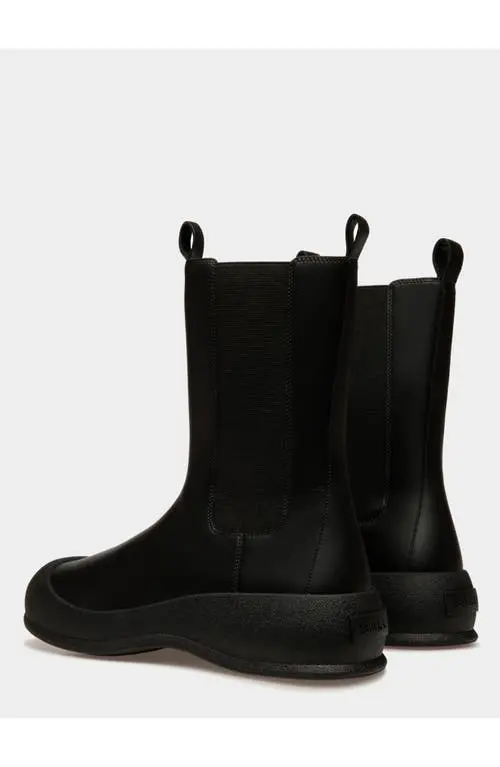 Bally Frei Snow Boots In Leather