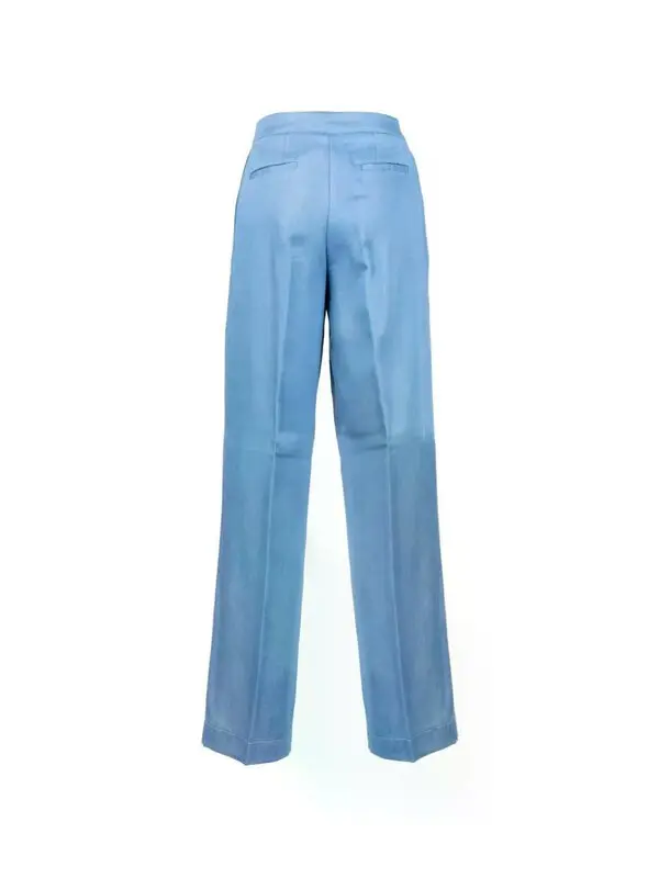 CRUNA Pleated Wide Leg Trousers