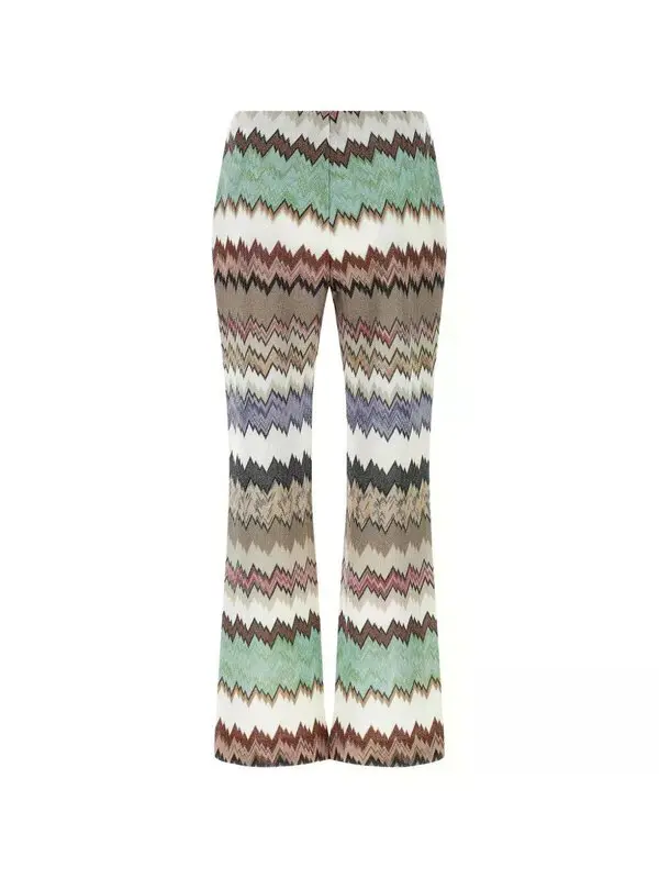 Missoni Snake Pattern Flared Trousers