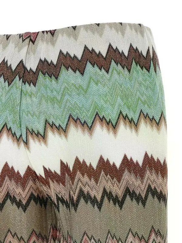 Missoni Snake Pattern Flared Trousers