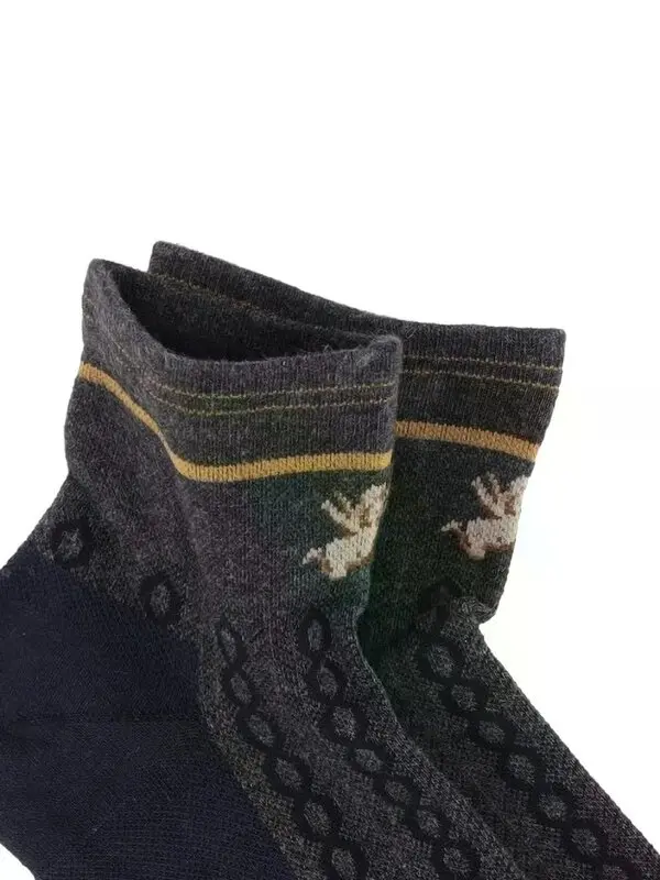 ANTIPAST Knitted Patterned Socks