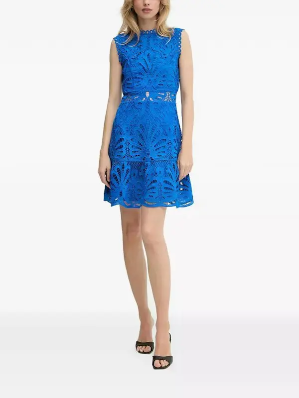 MORGAN Lace Cutout Mini Dress