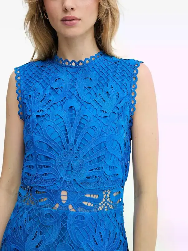 MORGAN Lace Cutout Mini Dress