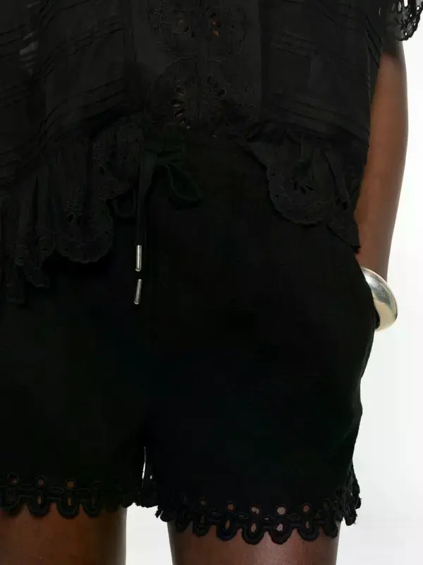 MARANT ETOILE Balyme Shorts - Black