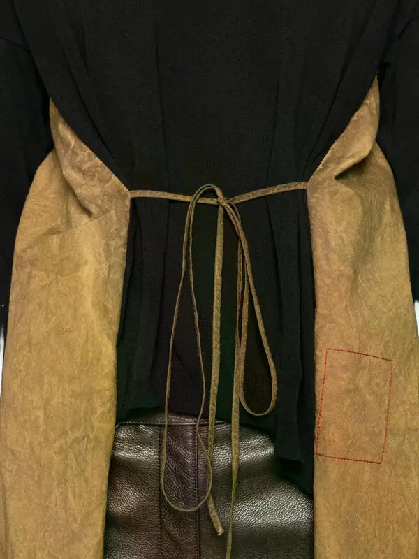UMA WANG Contrasting-panel Sweater