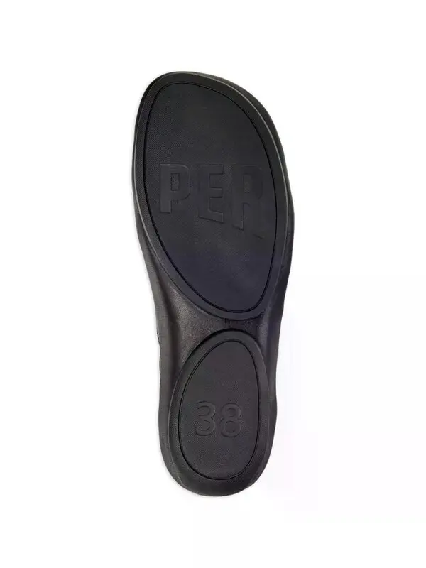 Camper Right Isla Crossover-strap Sandals - Black