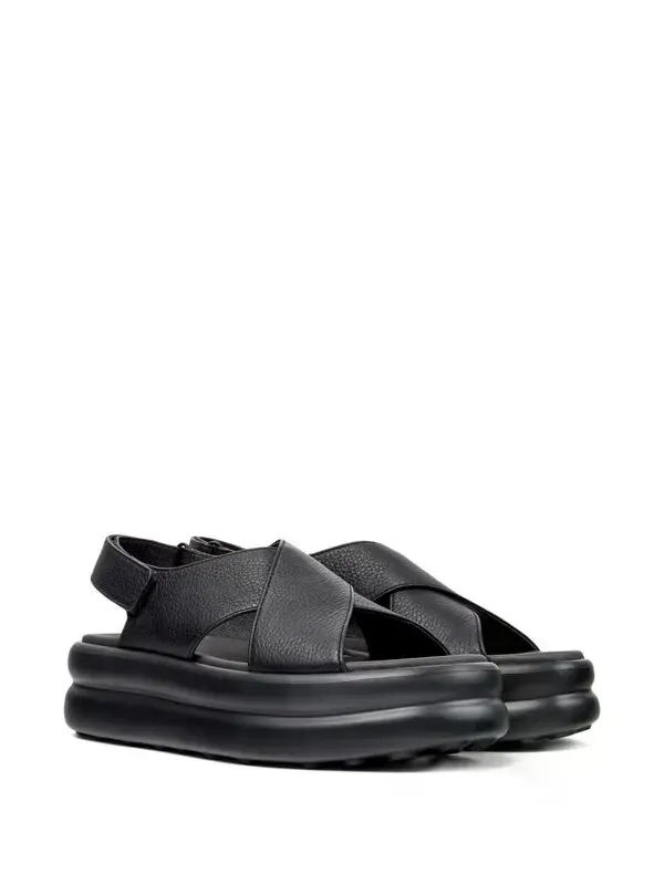 Camper Pelotas Flota Up Leather Sandals