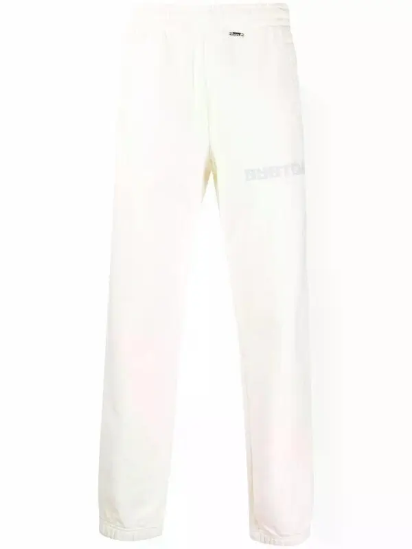 032C Straight-leg Logo Cotton Track Pants