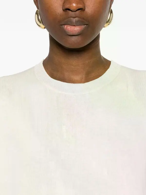 Eric Bompard Crew-neck Midi Dress