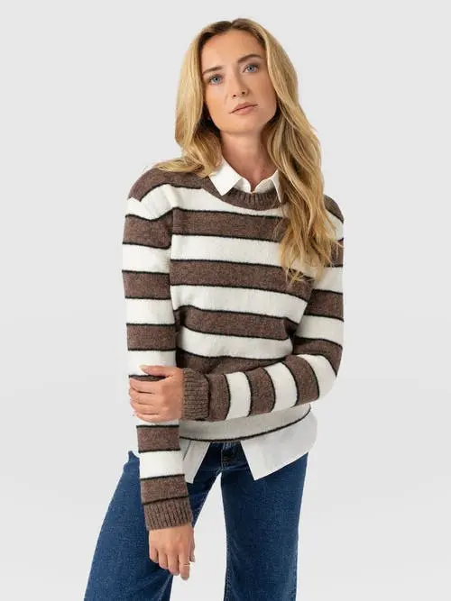 SAINT + SOFIA Azura Knit Sweater
