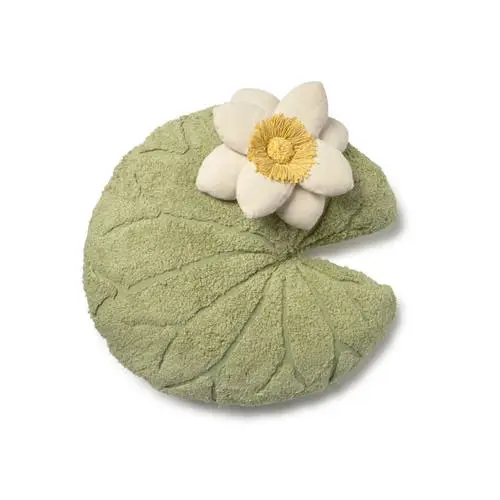 LORENA CANALS Floor Cushion Water Lily - Matcha/ Natural