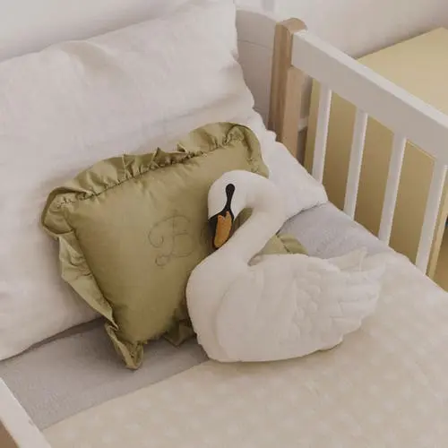 LORENA CANALS Cushion Swan
