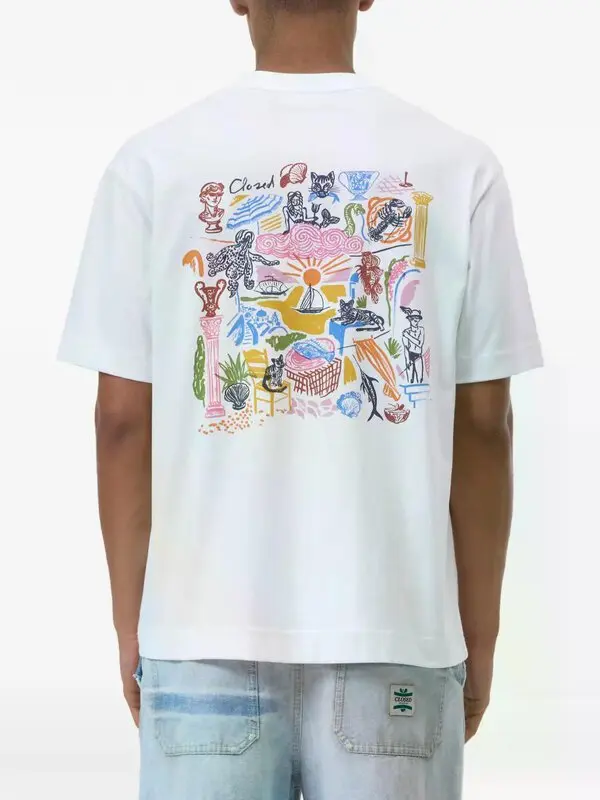 Closed Logo-print T-shirt - White