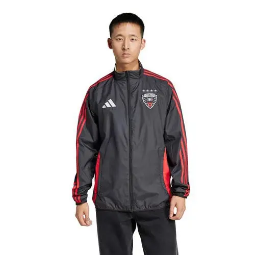 Adidas D.c. United 2025 Anthem Reversible Full-zip Jacket