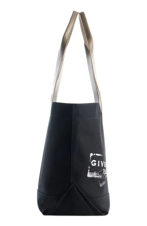 Givenchy Canvas And Leather Tote - Black