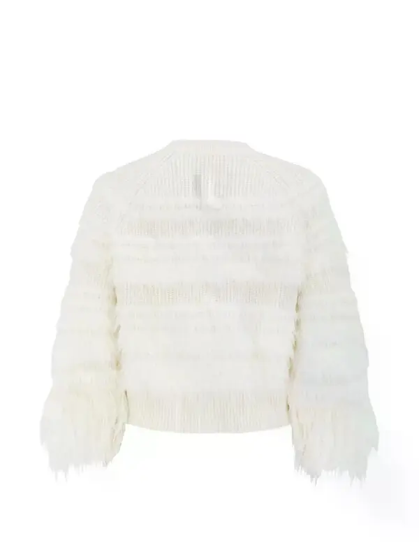 Cinq À Sept Fringed-detail Cardigan