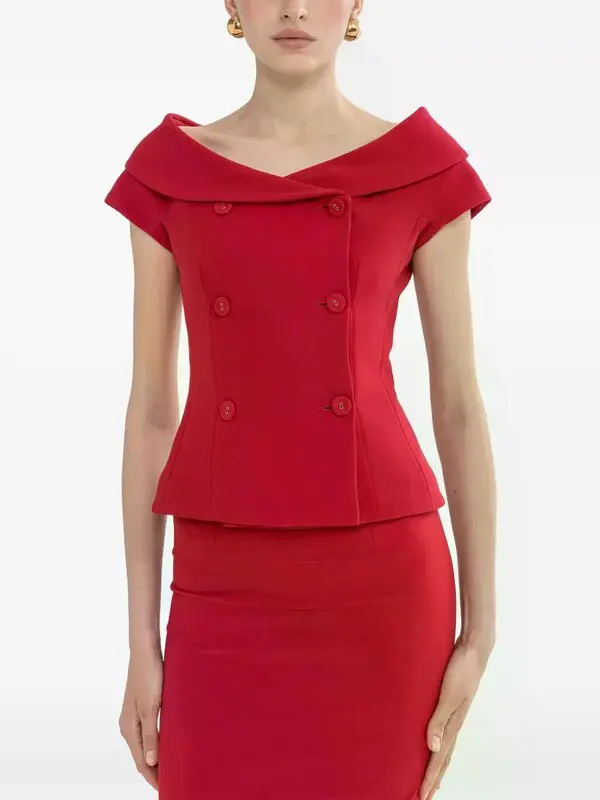 NISSA High-waisted Pencil Skirt With Rear Slit