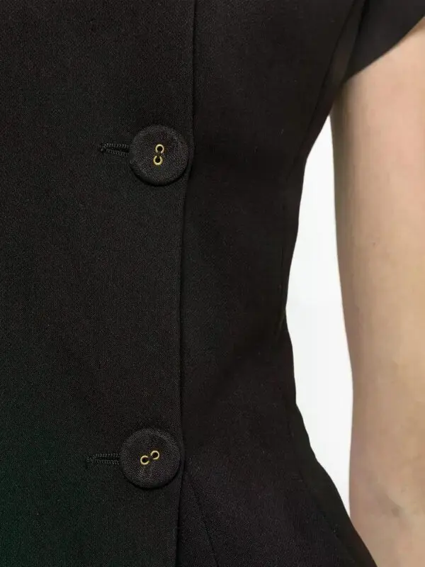 NISSA Off-shoulder Fitted Blouse