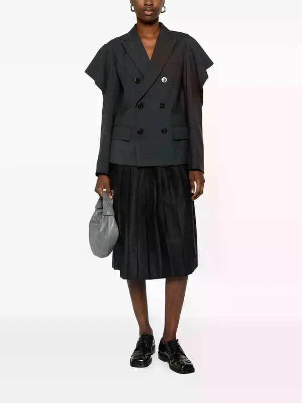 Sacai Double-breasted Blazer