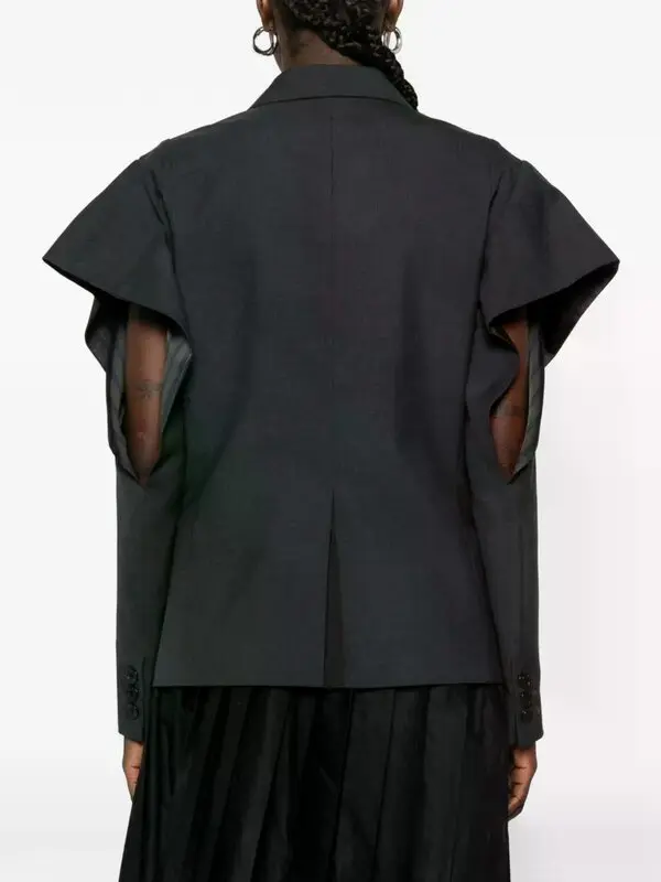 Sacai Double-breasted Blazer
