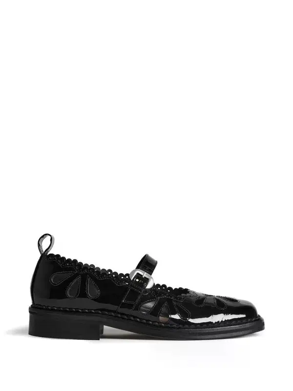 Simone Rocha Daisy Mary Jane Cut-out Pumps