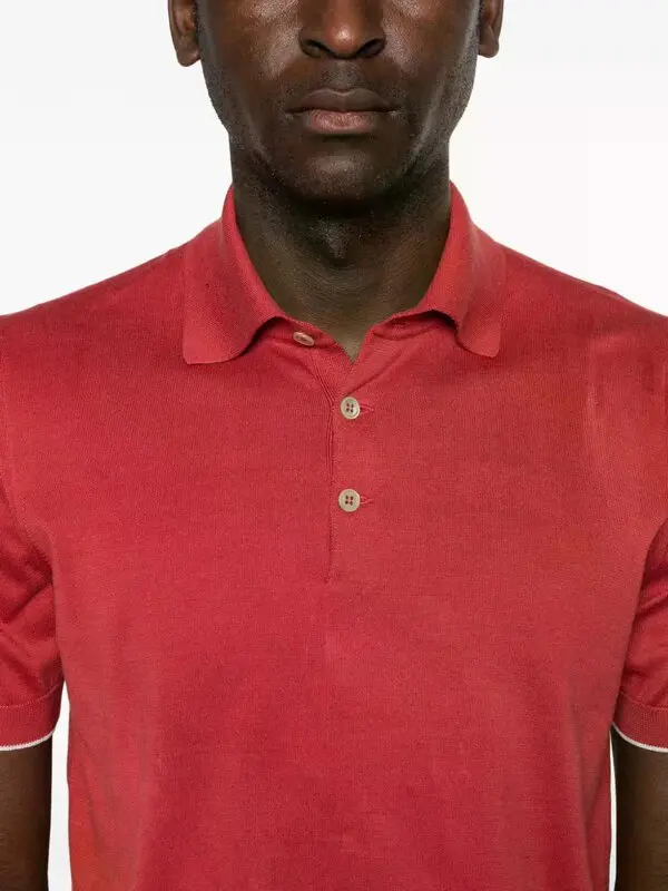 Brunello Cucinelli Buttoned Polo Shirt
