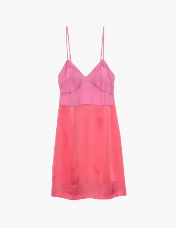 Araks Holly Silk Slip Dress - Blue
