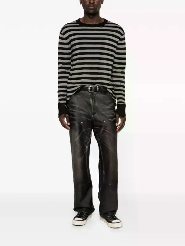 KAMIYA Striped Pullover