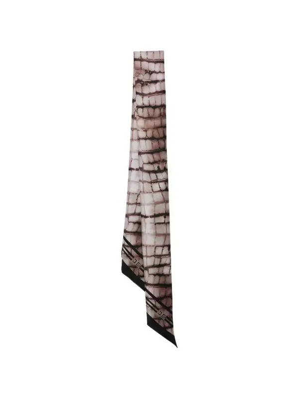 Elisabetta Franchi Patterned Scarf - Neutrals