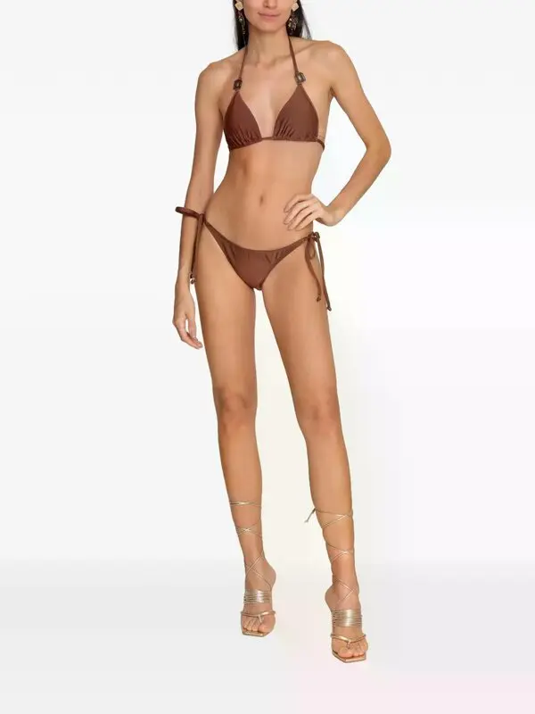 AMIR SLAMA Buckle-detail Two-piece Bikini