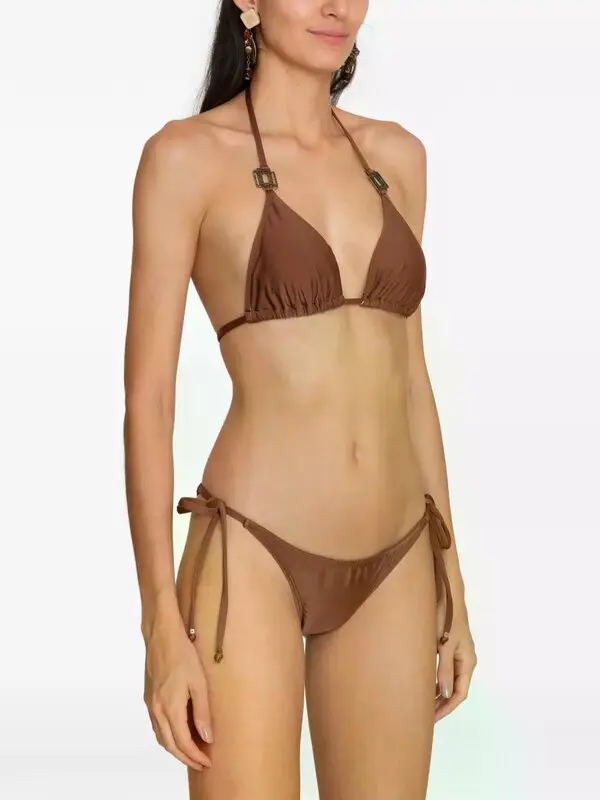 AMIR SLAMA Buckle-detail Two-piece Bikini