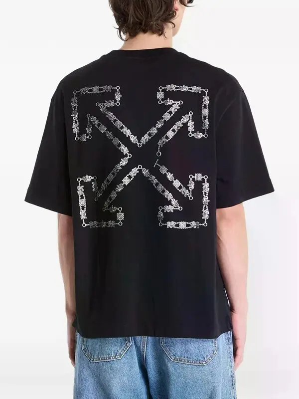 Off-White Chain-arrow T-shirt - Black