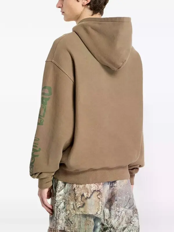 BRAIN DEAD Graphic-print Hoodie