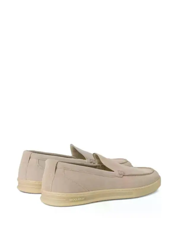 Woolrich Suede Flat Loafers - Neutrals