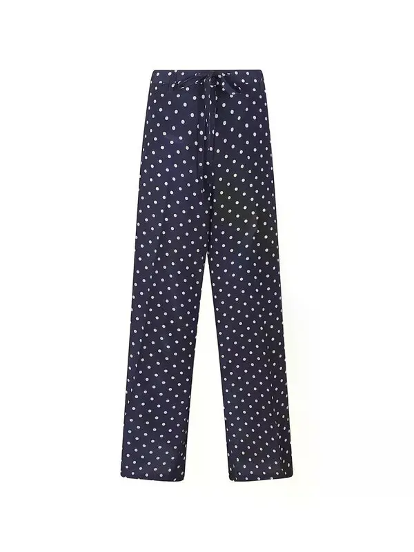 P.a.r.o.s.h Polka Dot Trousers - Blue