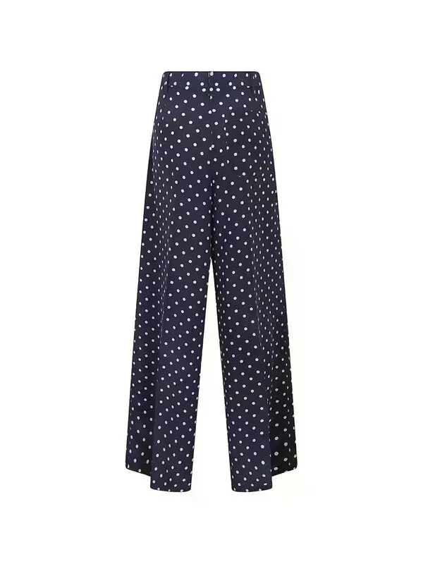 P.a.r.o.s.h Polka Dot Trousers - Blue