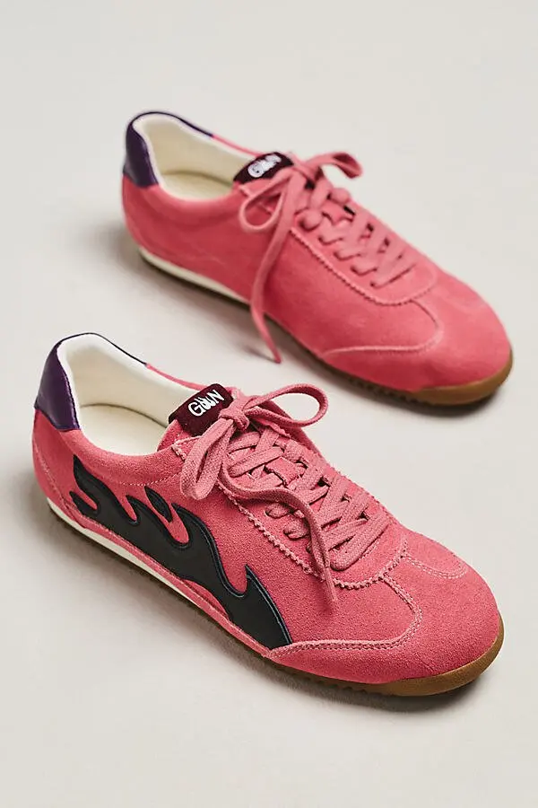 BIBI LOU Gam Slim Flame Sneakers - Pink