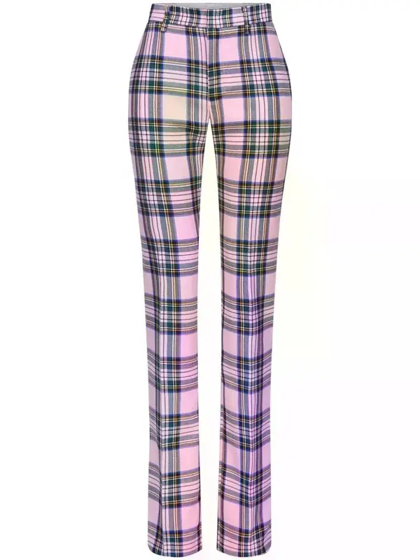 AREA Checked Trousers