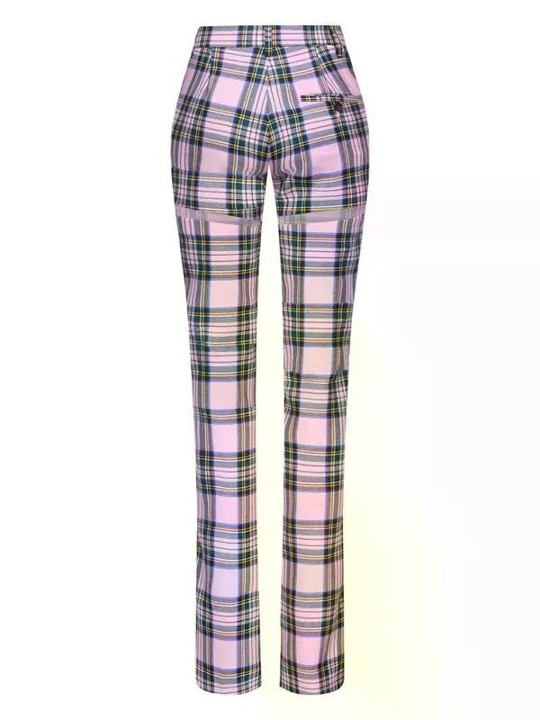 AREA Checked Trousers