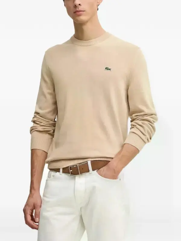 Lacoste Long-sleeve Crew-neck Sweater