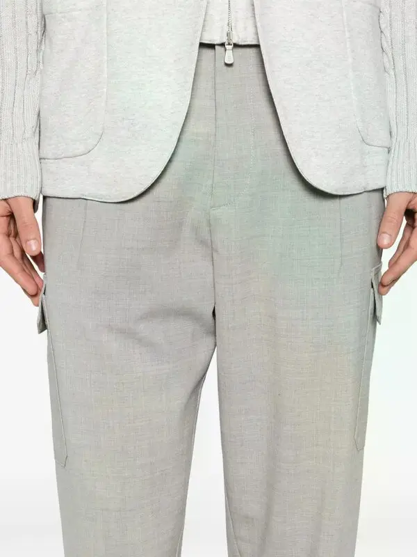 Eleventy Cargo Trousers - Grey