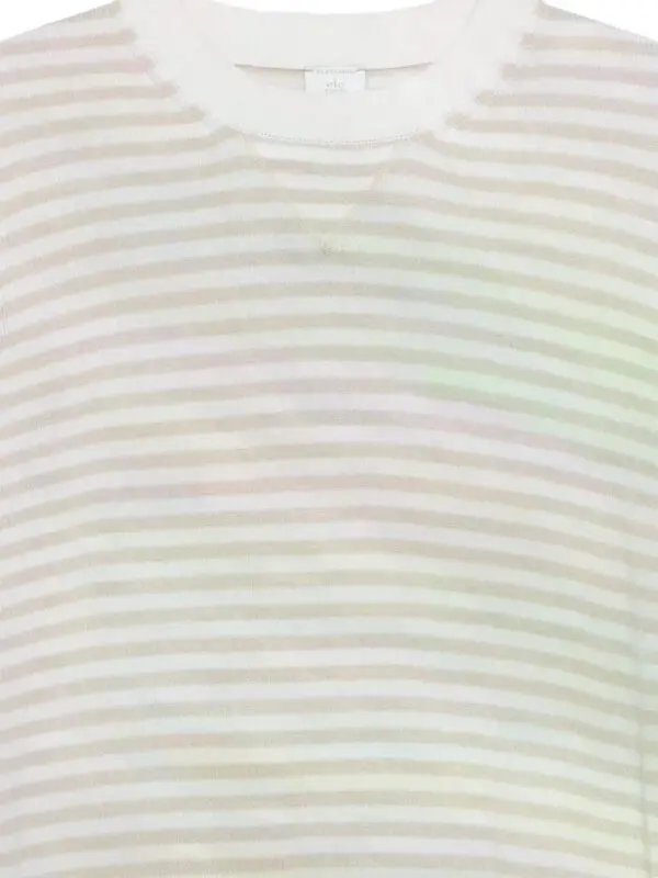 Eleventy Striped Crewneck Jumper