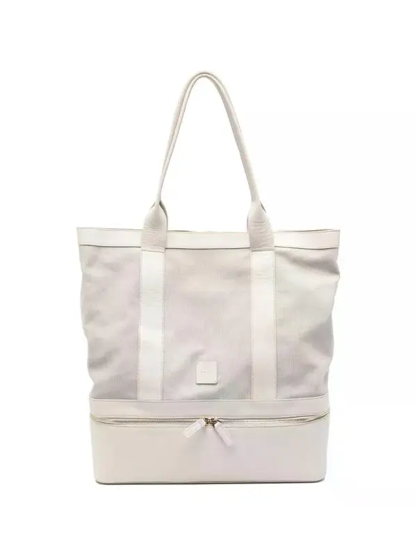 Eleventy Zip Tote Bag - Neutrals