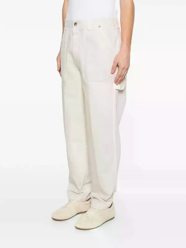 Eleventy Patch-pocket Trousers