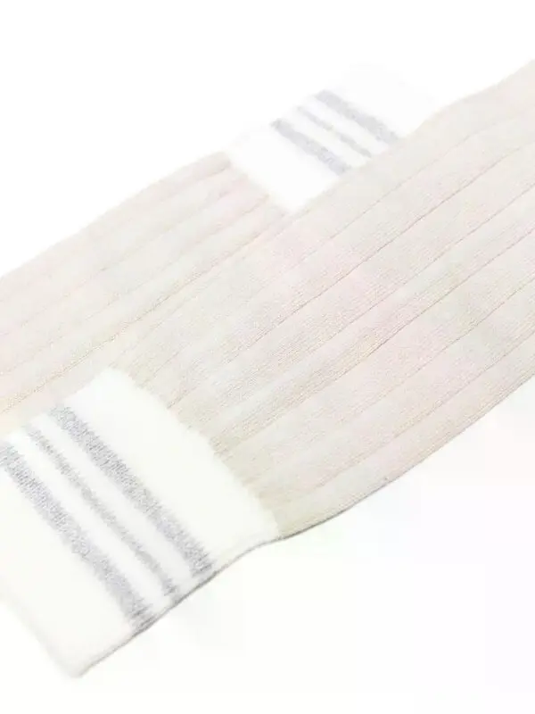 Eleventy Ribbed Striped Socks