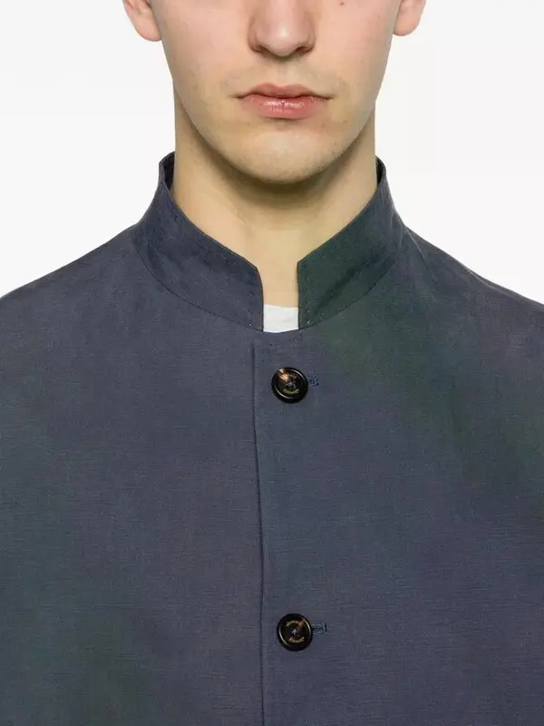 Eleventy Single-breasted Jacket - Blue