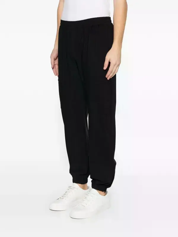 Eleventy Coulisse Cargo Track Pants - Black