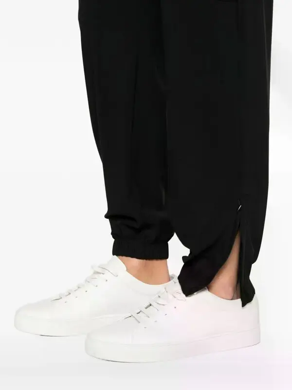 Eleventy Coulisse Cargo Track Pants - Black