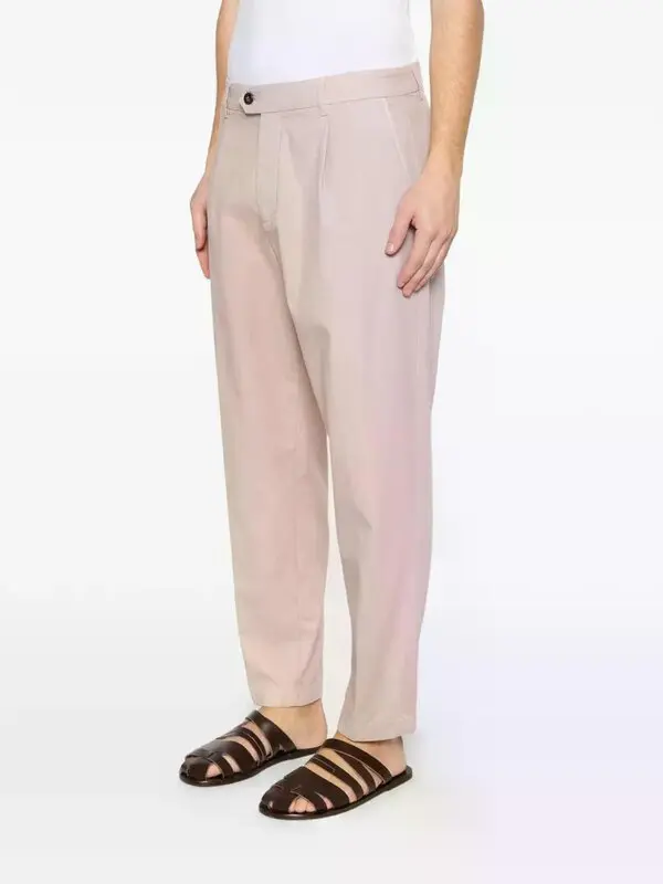 Eleventy Pleated Trousers - Neutrals